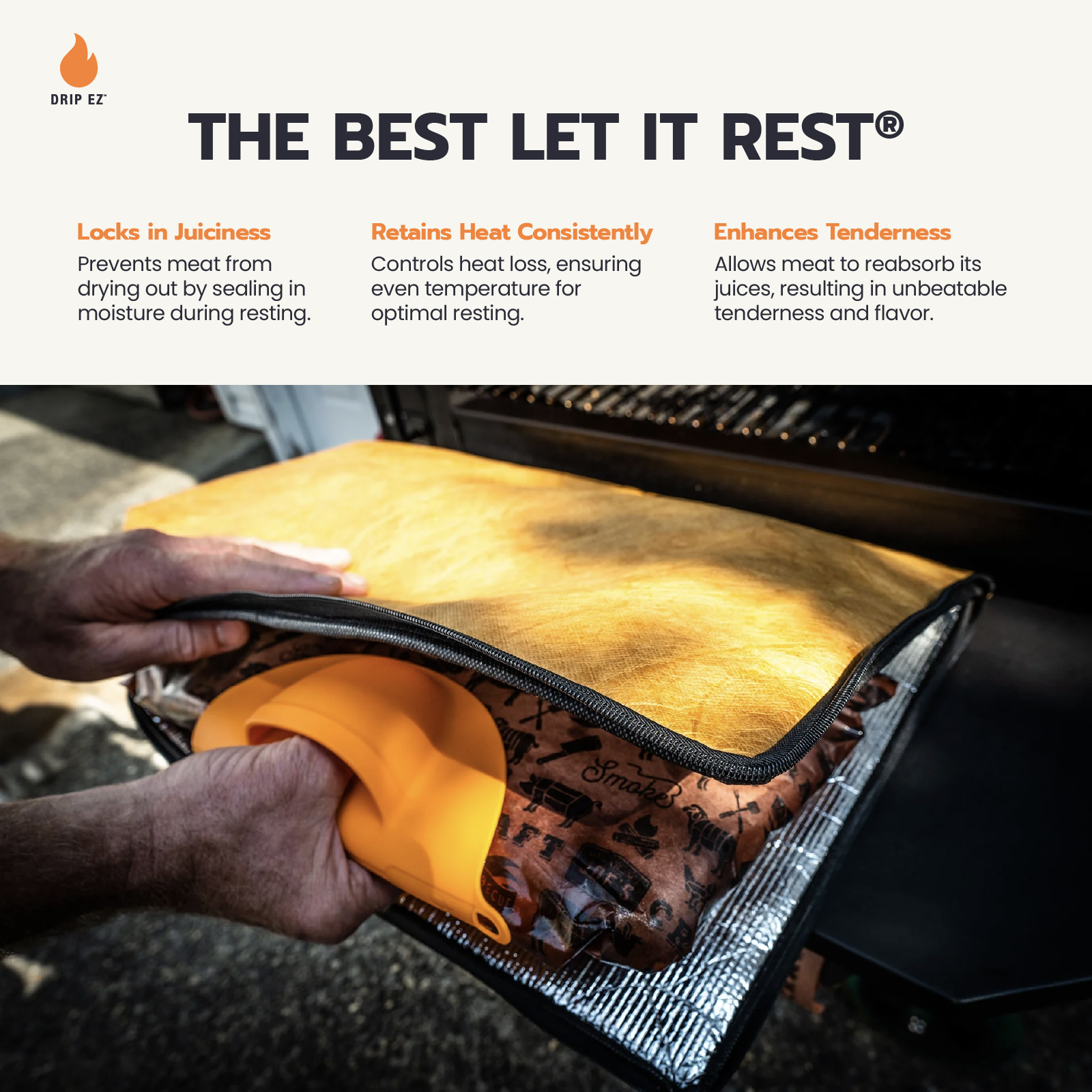 Rest EZ BBQ Blanket® – Drip EZ