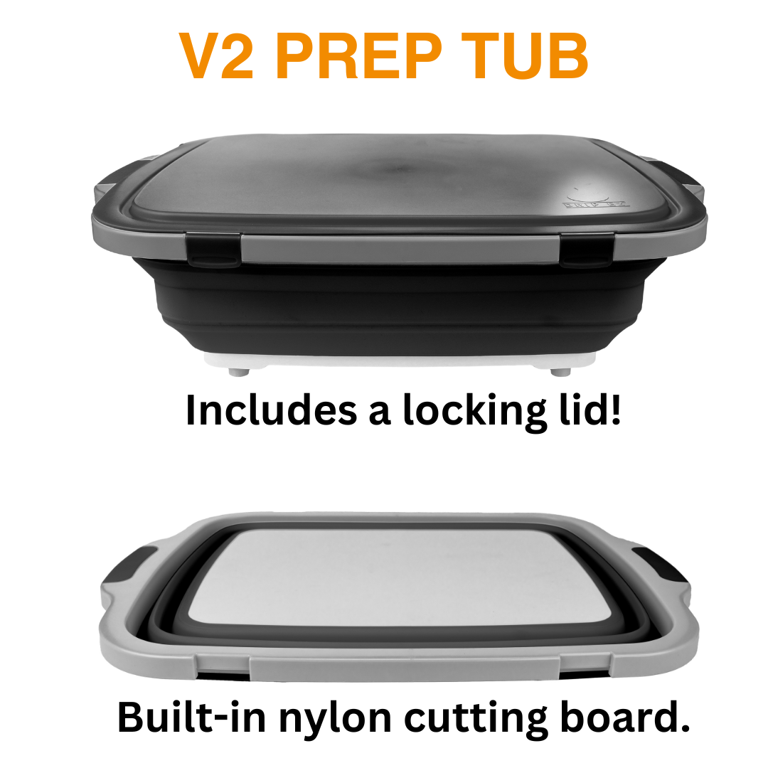 Prep Tub Bundle - V2 (Pit Master Black) – Drip EZ